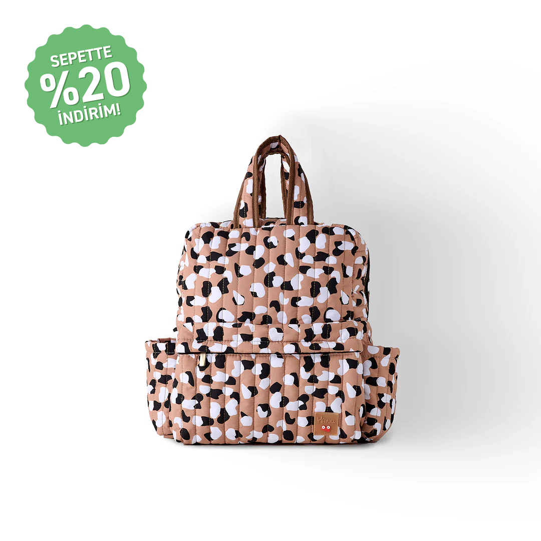 Tame Leopard - Backpack & Changing Mat - Backpack & Changing Mat ...